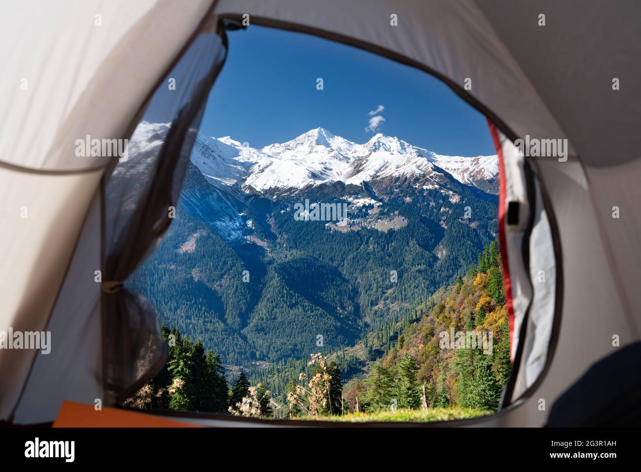 The view near Tosh village Stock Photo - Alamy