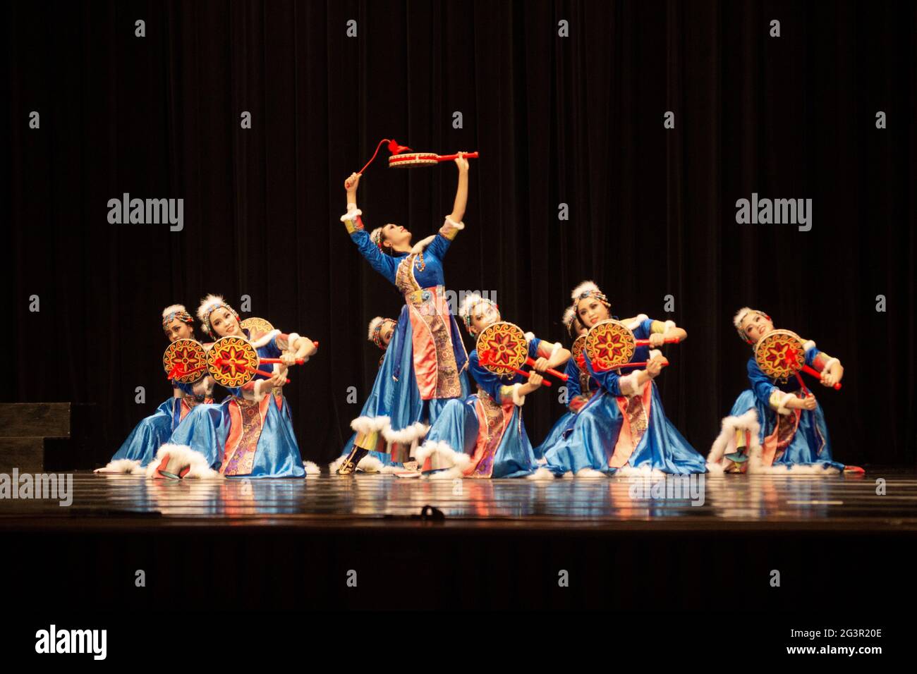 Taichung/Taiwan-18.03.2018:The taiwanese dance competition between ...