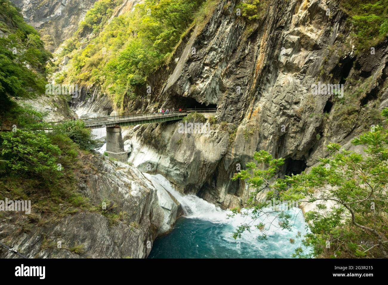 The view on the Baiyang roadway Stock Photo - Alamy