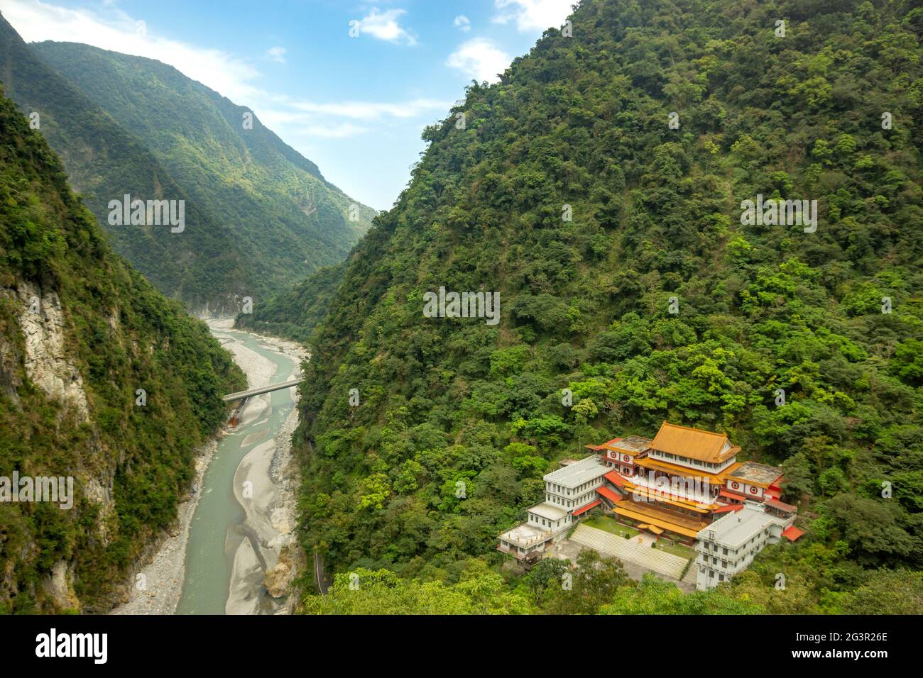 The fiew around Changuang Temple Stock Photo - Alamy