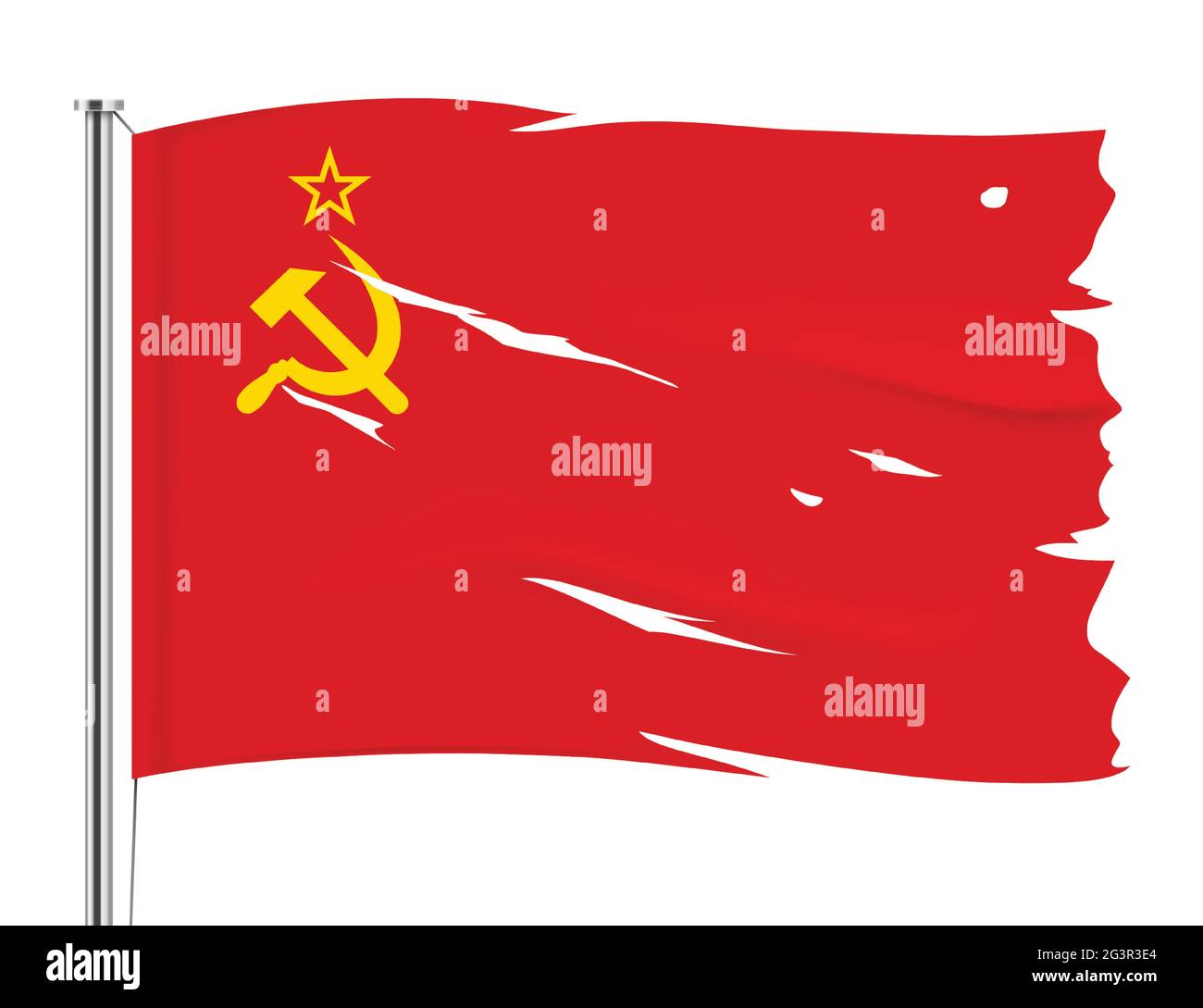 Soviet Union Flag Waving Soviet Union Flag Waving