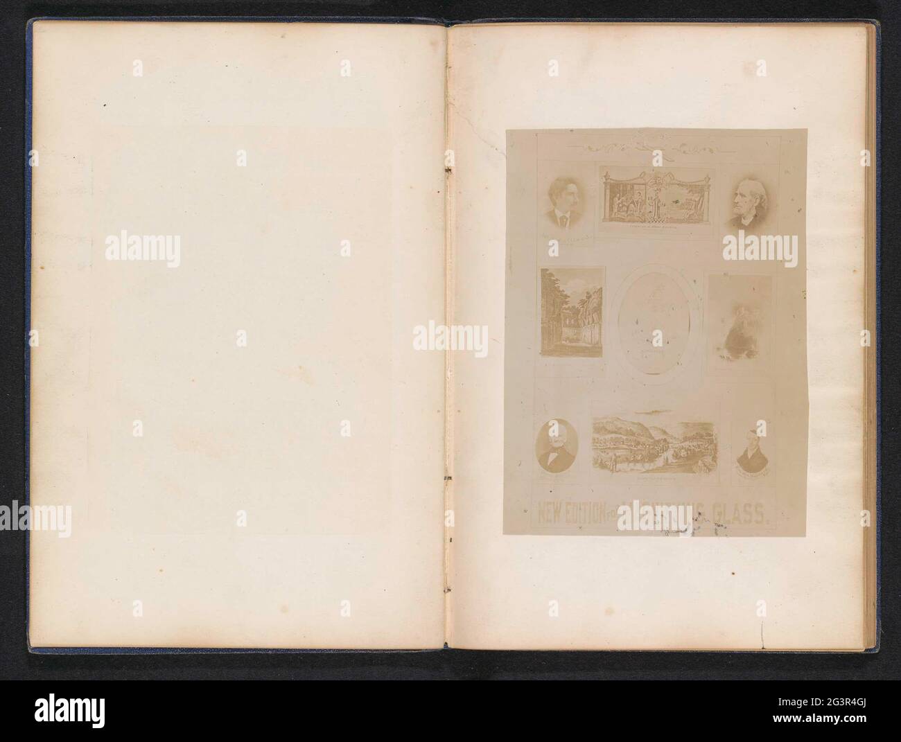 Photo production of a photo collage with portraits of members of the ...