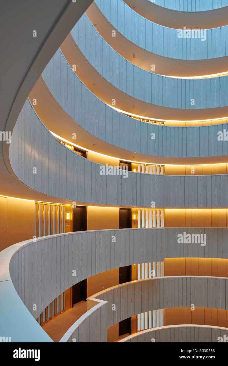 Atrium apartments architecture hi-res stock photography and images - Alamy