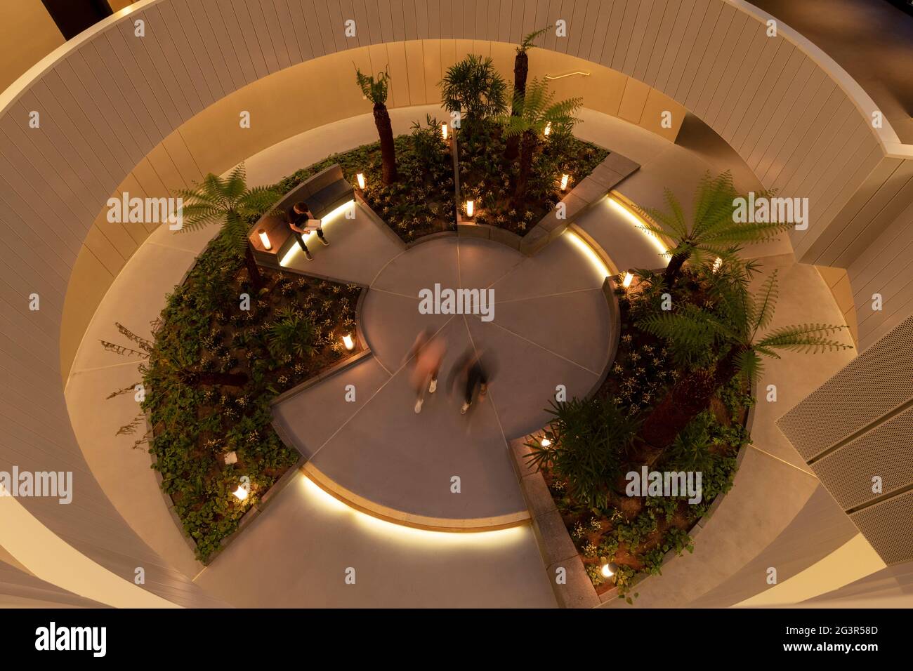 Middle Atrium - view from above down. Gasholders London, London, United ...