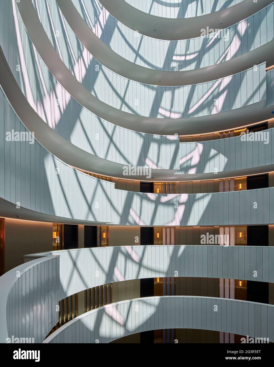 Atrium apartments architecture hi-res stock photography and images - Alamy