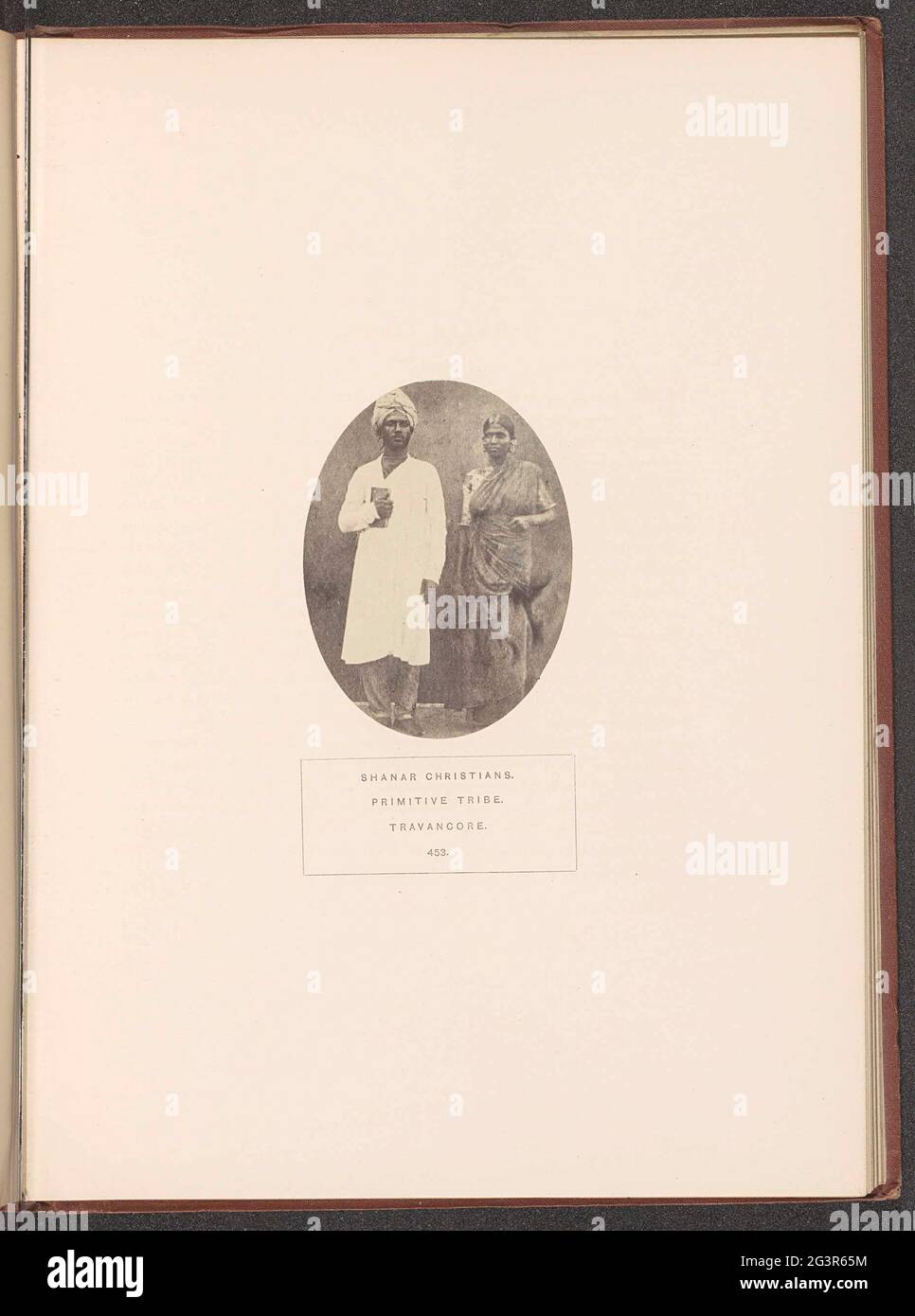 Portrait of an unknown man and woman from the Shanar caste from ...