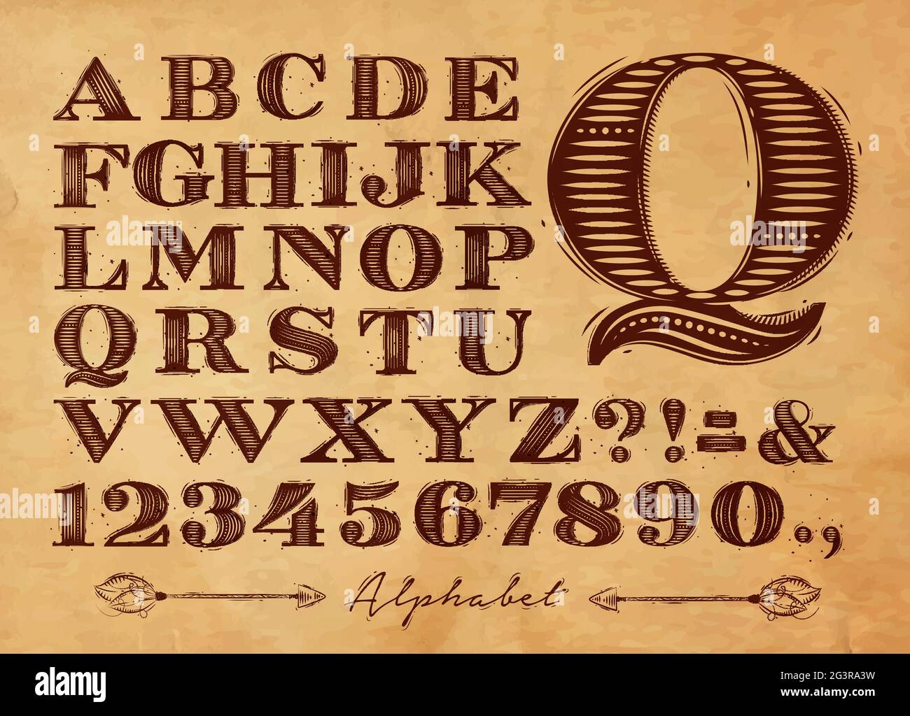 Old Letters Font
