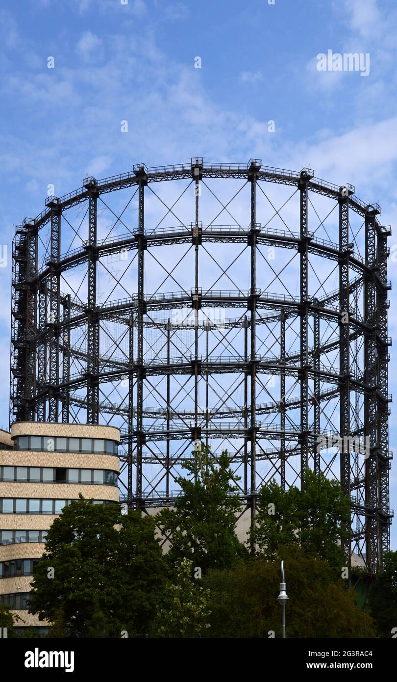 Gasometer Schoeneberg, Berlin Stock Photo - Alamy
