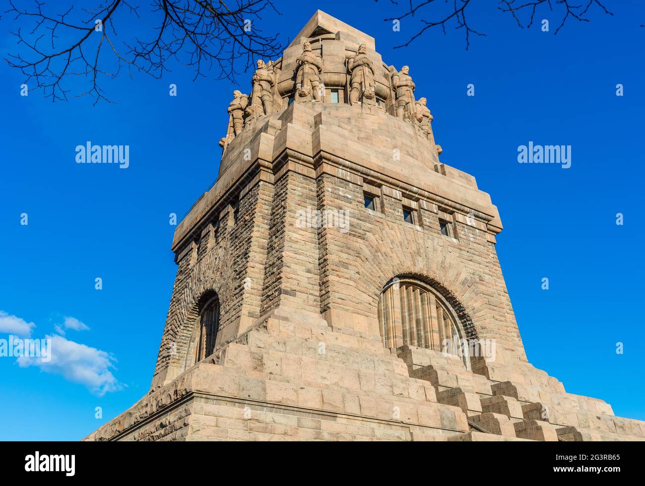 Leipzig Wa, Battle Monument 1813, Napoleonic Wars, War Monument, Sights ...