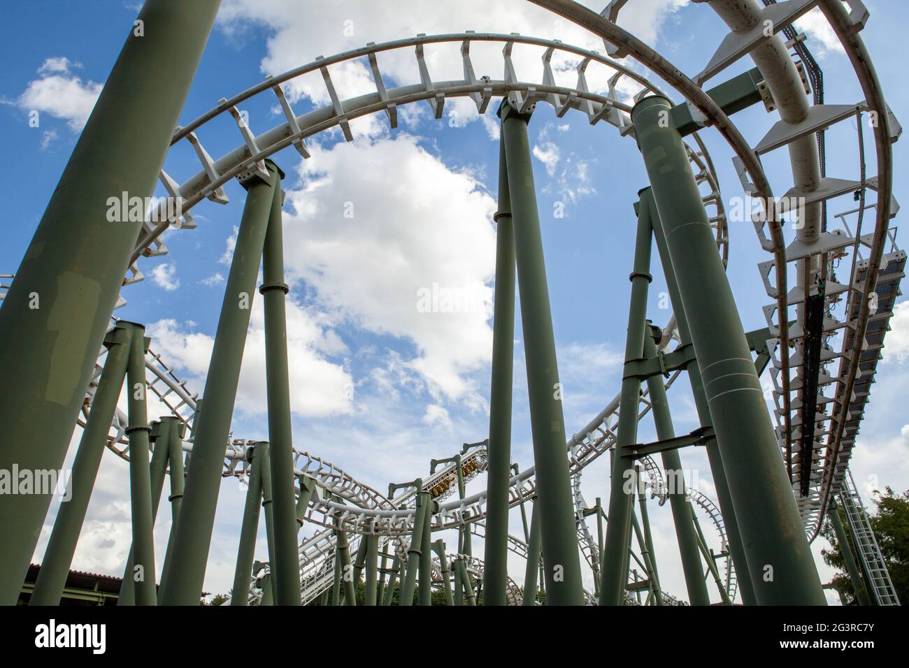 Fragment of structures of an attraction Stock Photo - Alamy