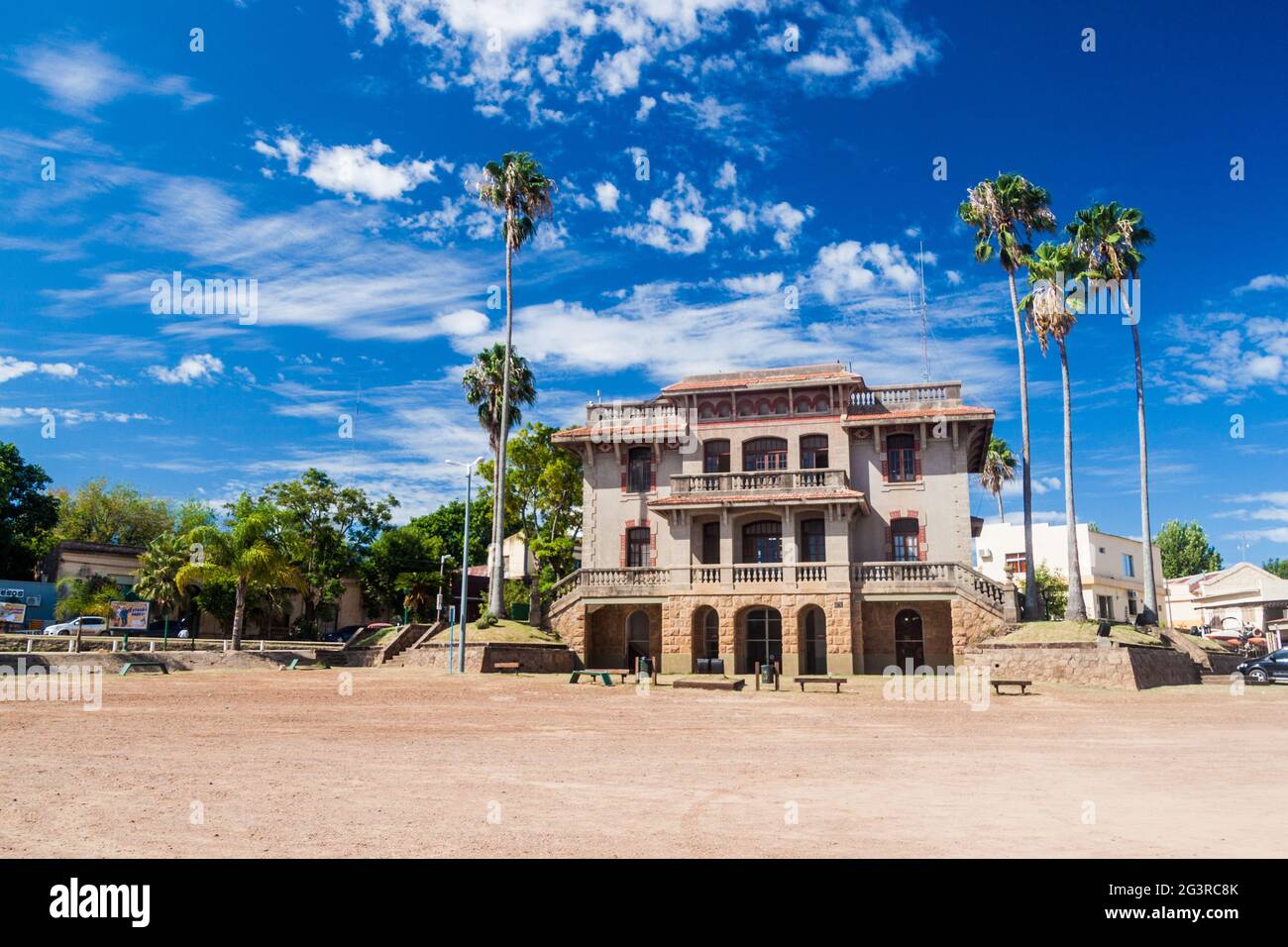 COLON, ARGENTINA: FEB 17, 2015: Buildings in a center of Colon ...