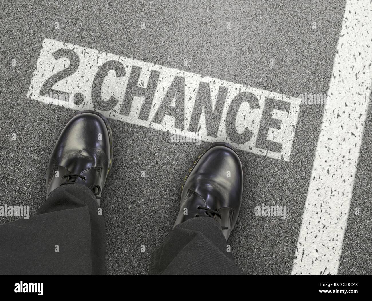 Getting the second chance Stock Photo - Alamy