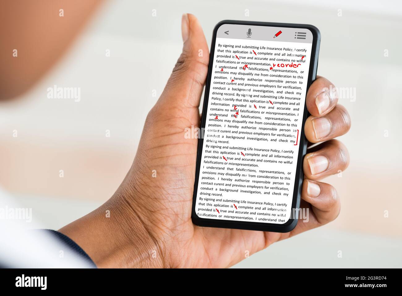 Proofreading marks hi-res stock photography and images - Alamy