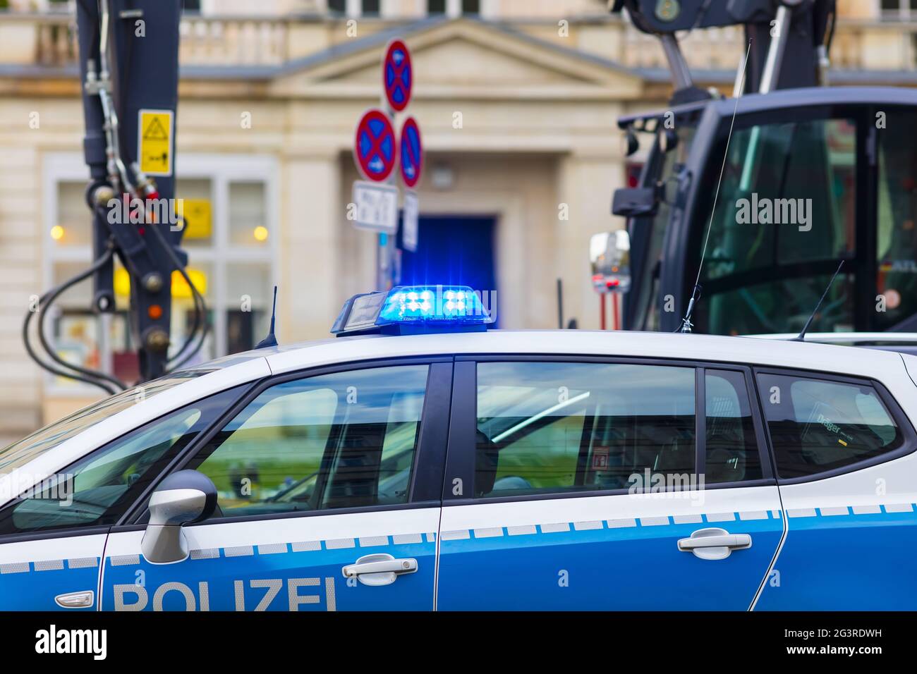Police operation, German police, crime, control, inspection, security ...