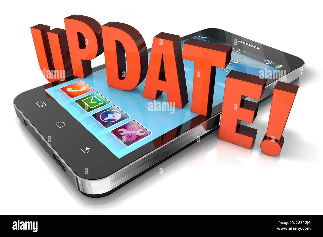 Softwareupdate Cut Out Stock Images & Pictures - Alamy