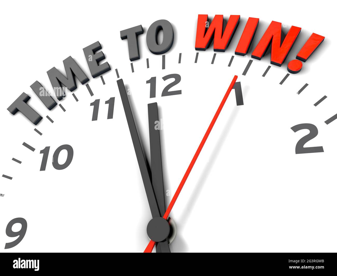 TIME TO WIN! Stock Photo - Alamy