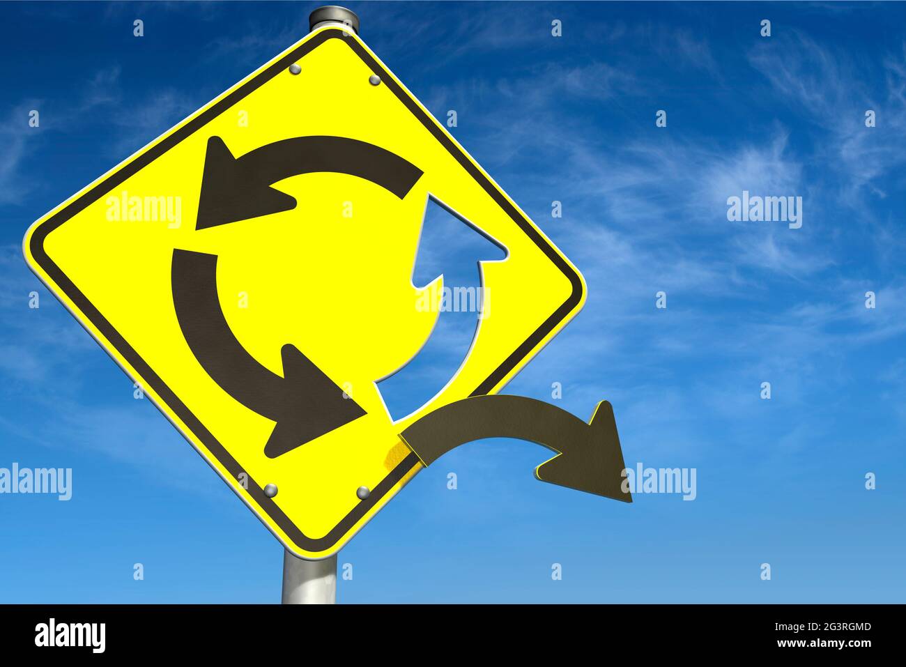Arrows down crash hi-res stock photography and images - Alamy
