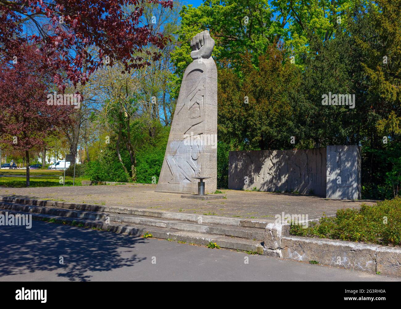 Berlin Kopenick, GDR Antifa Monument for the Victims of the Koepenick ...