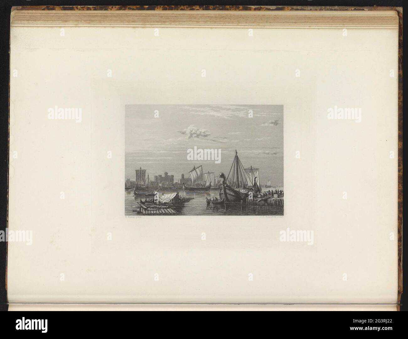 Dorestad, 8th century; Dorestad in the eighth century. Dorestad in the ...