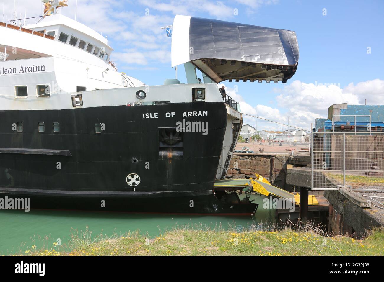 Roro ship bow doors open hi-res stock photography and images - Alamy