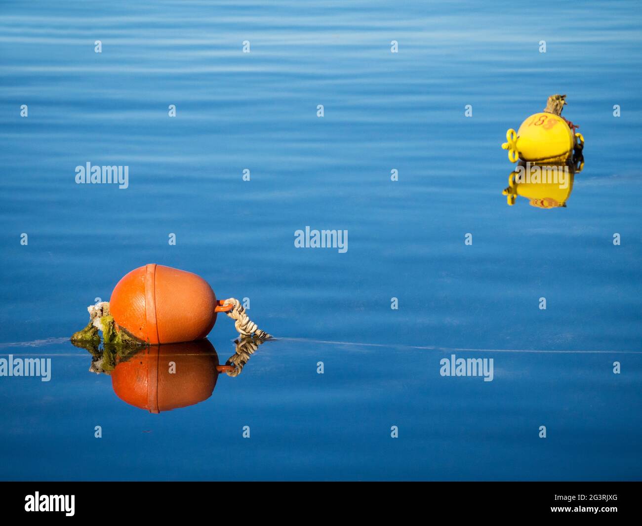 Orange float sea hi-res stock photography and images - Alamy