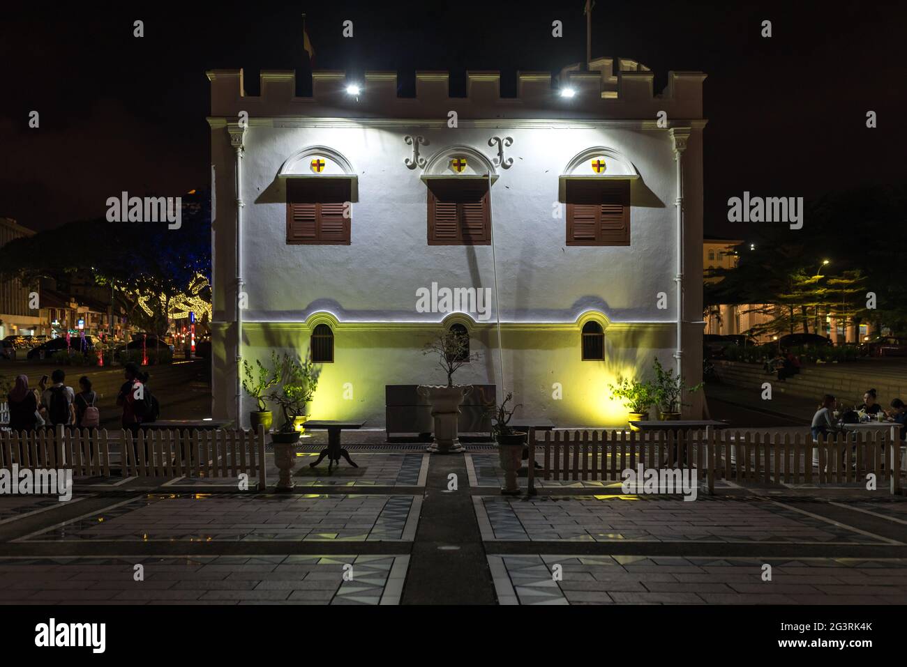 The Square Tower, originally constructed in 1879 as a prison Stock ...