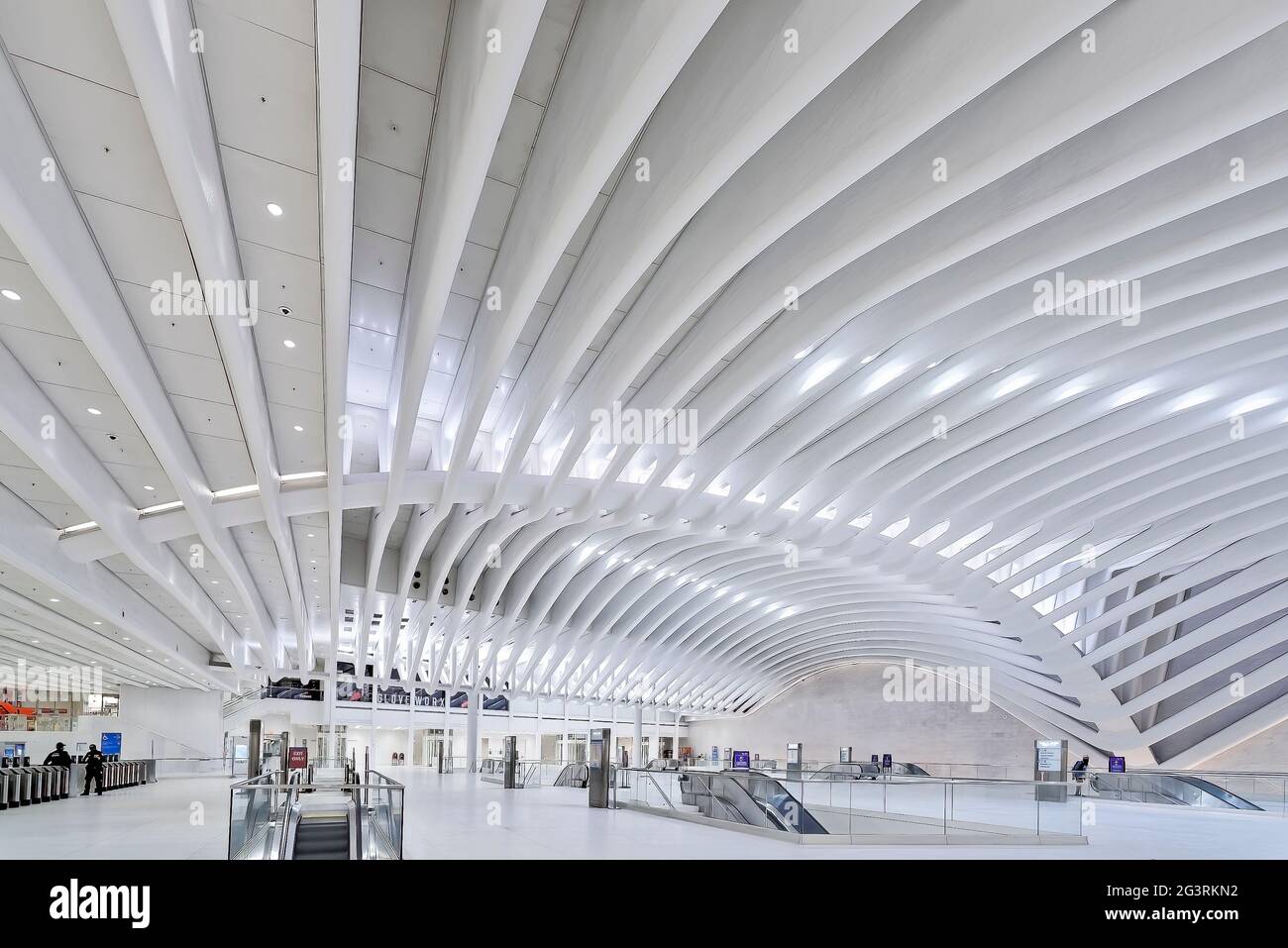 Oculus World Trace Center Train Station Stock Photo - Alamy