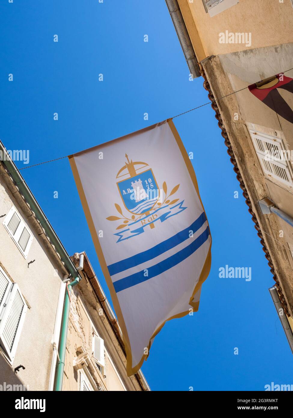 The symbol of the city of rab hi-res stock photography and images - Alamy
