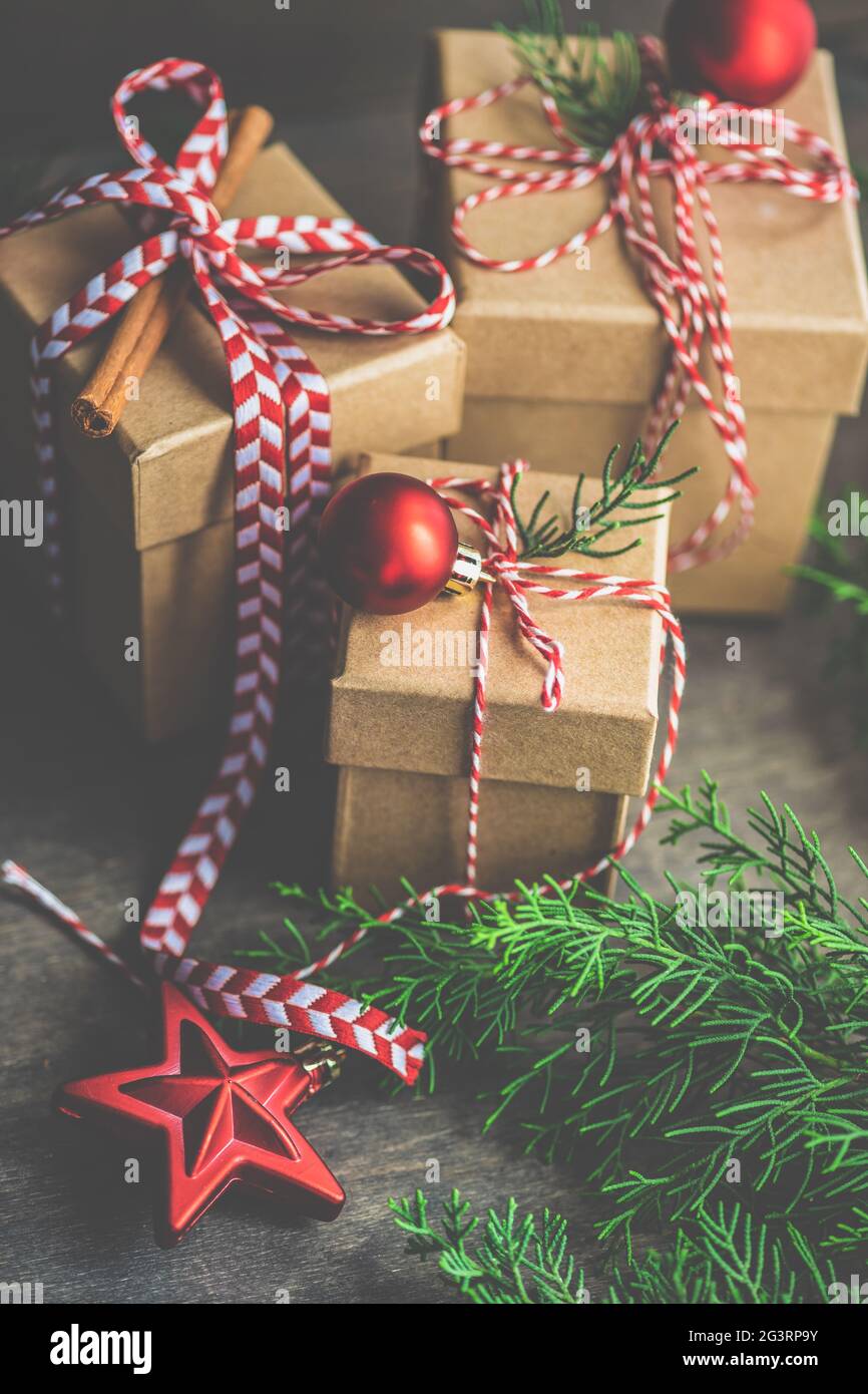 Christmas frame concept Stock Photo - Alamy