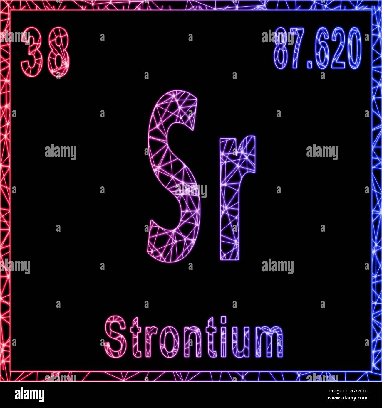 Strontium atomic structure hi-res stock photography and images - Alamy