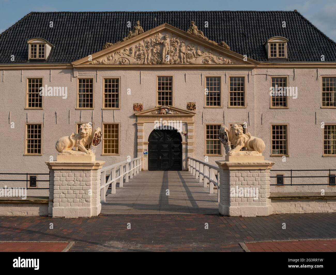 The castle of Dornum in East Frisia Stock Photo - Alamy