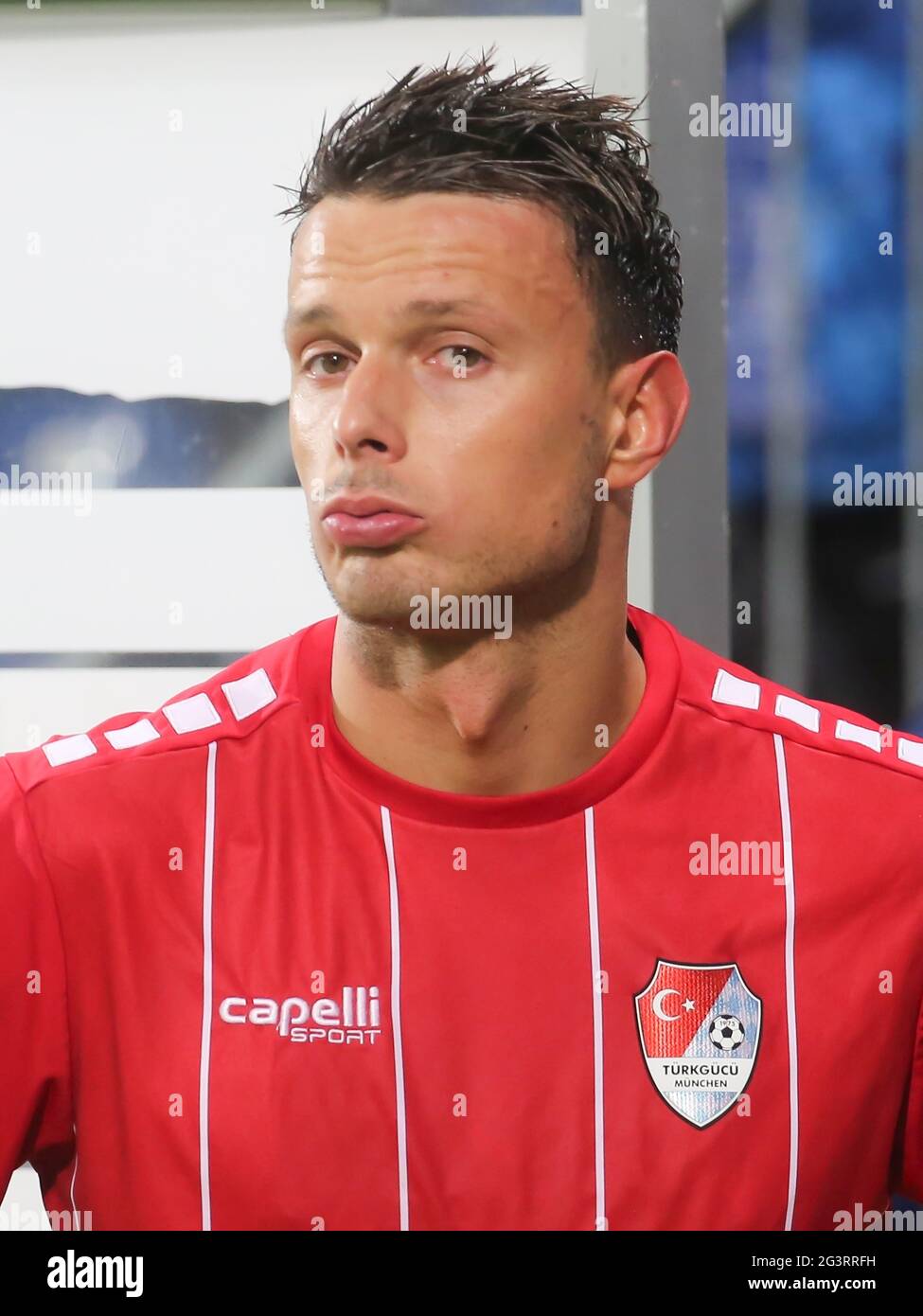 Croatian footballer Petar Sliskovic TÃ¼rkgÃ¼cÃ¼ Munich DFB 3rd league ...