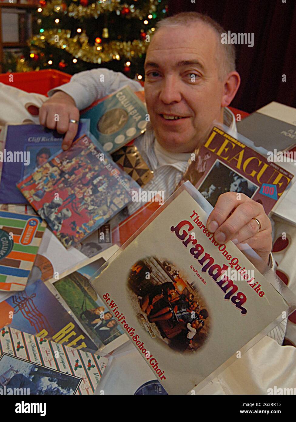 GORDON LEWIS FROM TOTTON, HAMPSHIRE WHO HAS EVERY CHRISTMAS NO. 1 SINCE ...