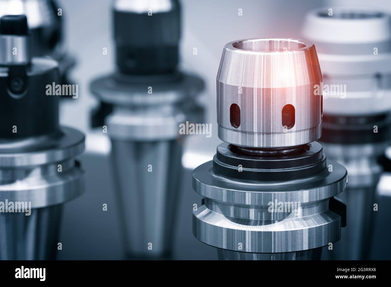 Milling tools for CNC machine, dustrial design background, engineering ...