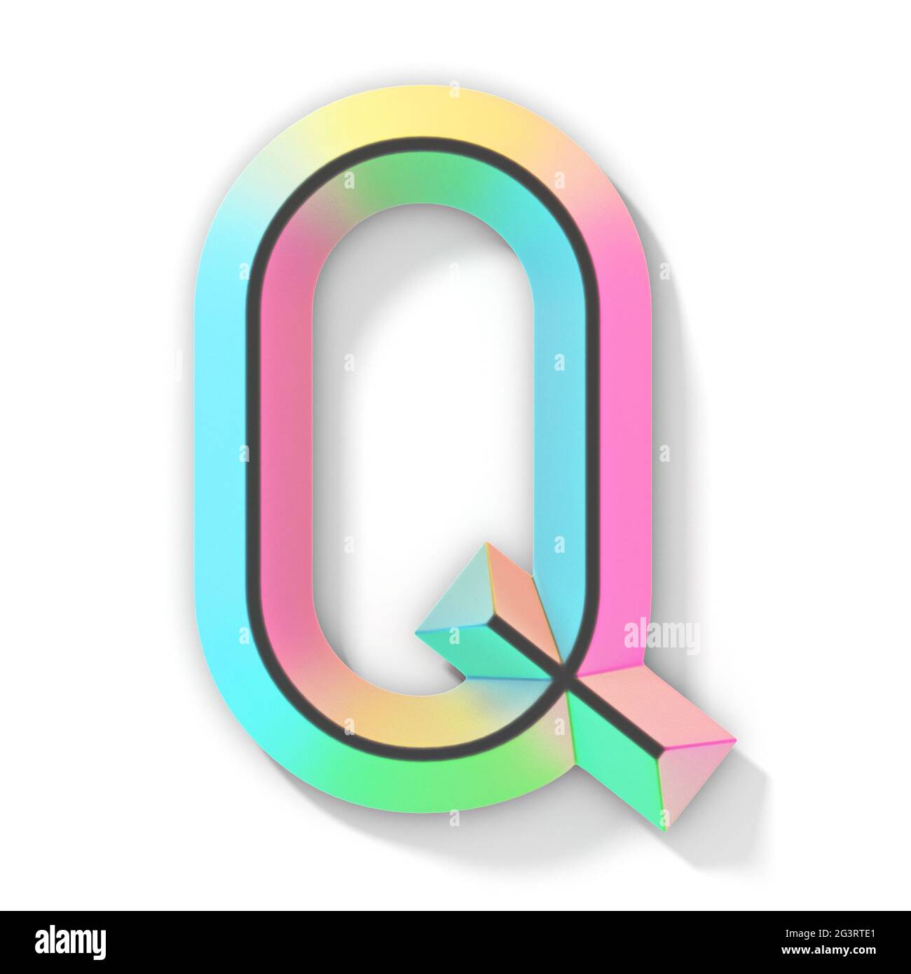 Neon letter q hi-res stock photography and images - Alamy