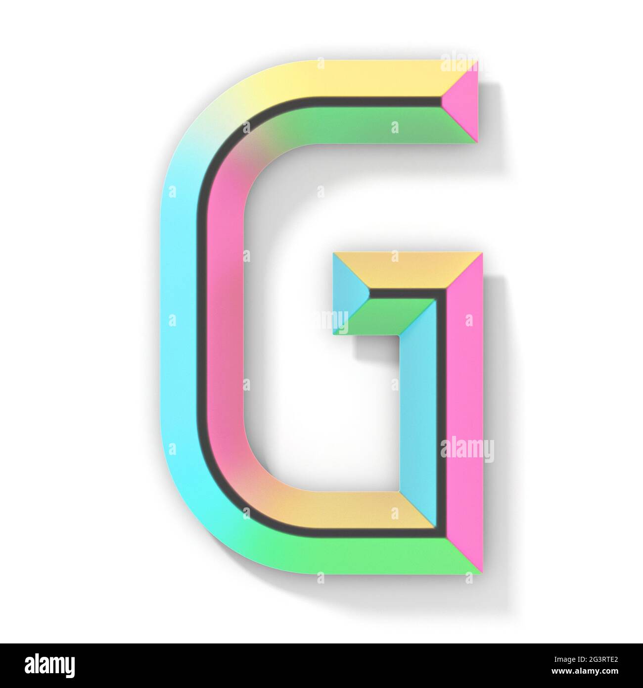Neon letter g hi-res stock photography and images - Alamy