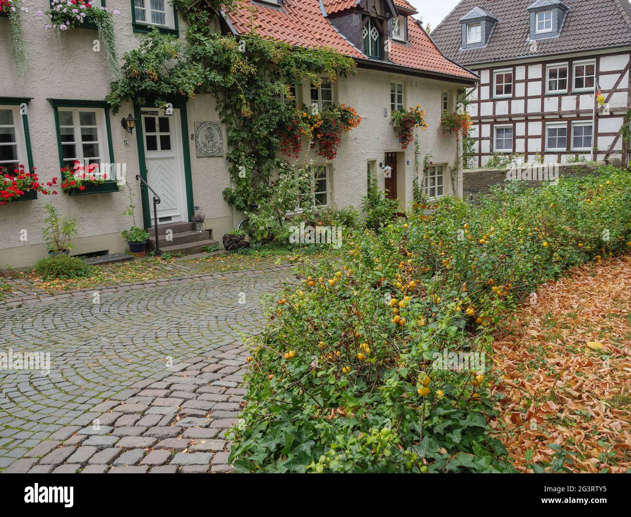The city of Werl in westphalia Stock Photo - Alamy