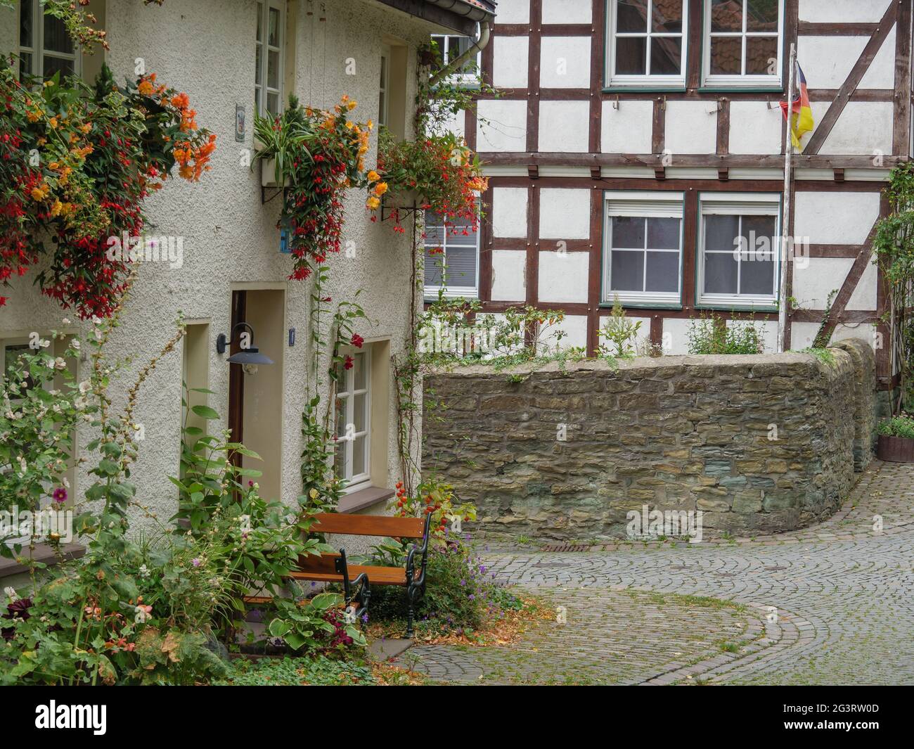 The city of Werl in westphalia Stock Photo - Alamy