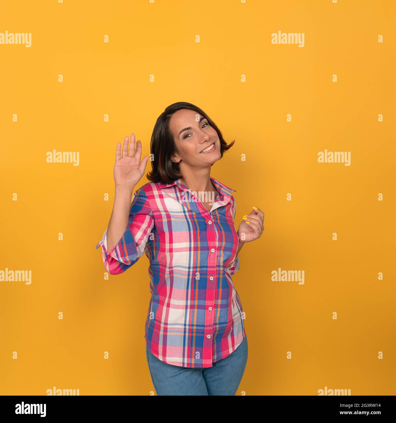 Welcoming wave hi-res stock photography and images - Alamy