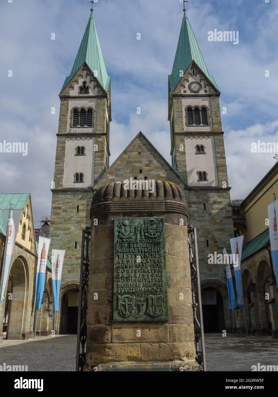 The city of Werl in westphalia Stock Photo - Alamy