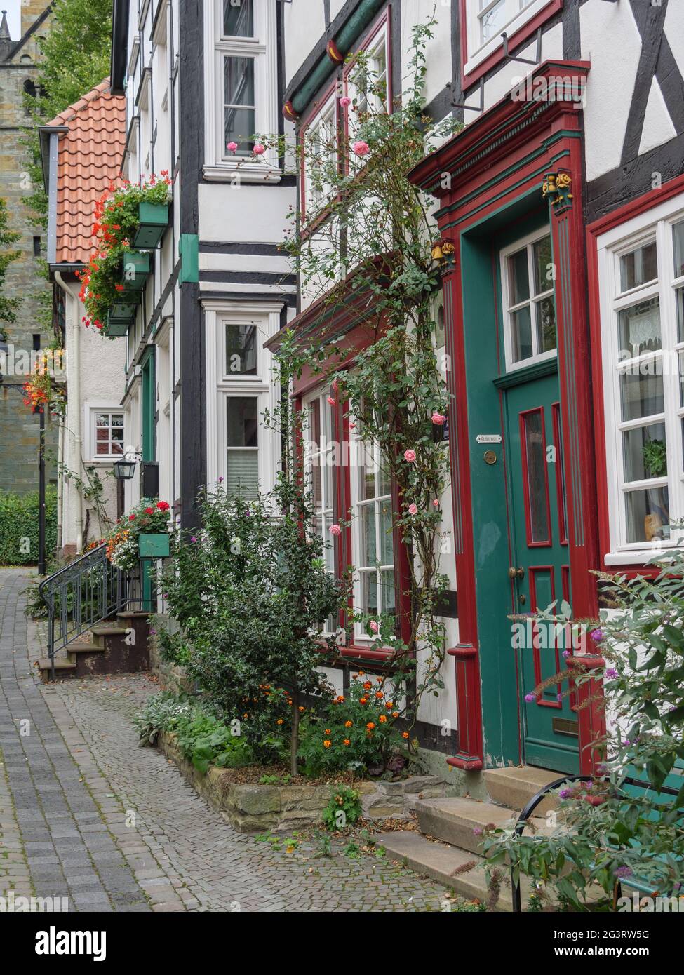 The city of Werl in westphalia Stock Photo - Alamy