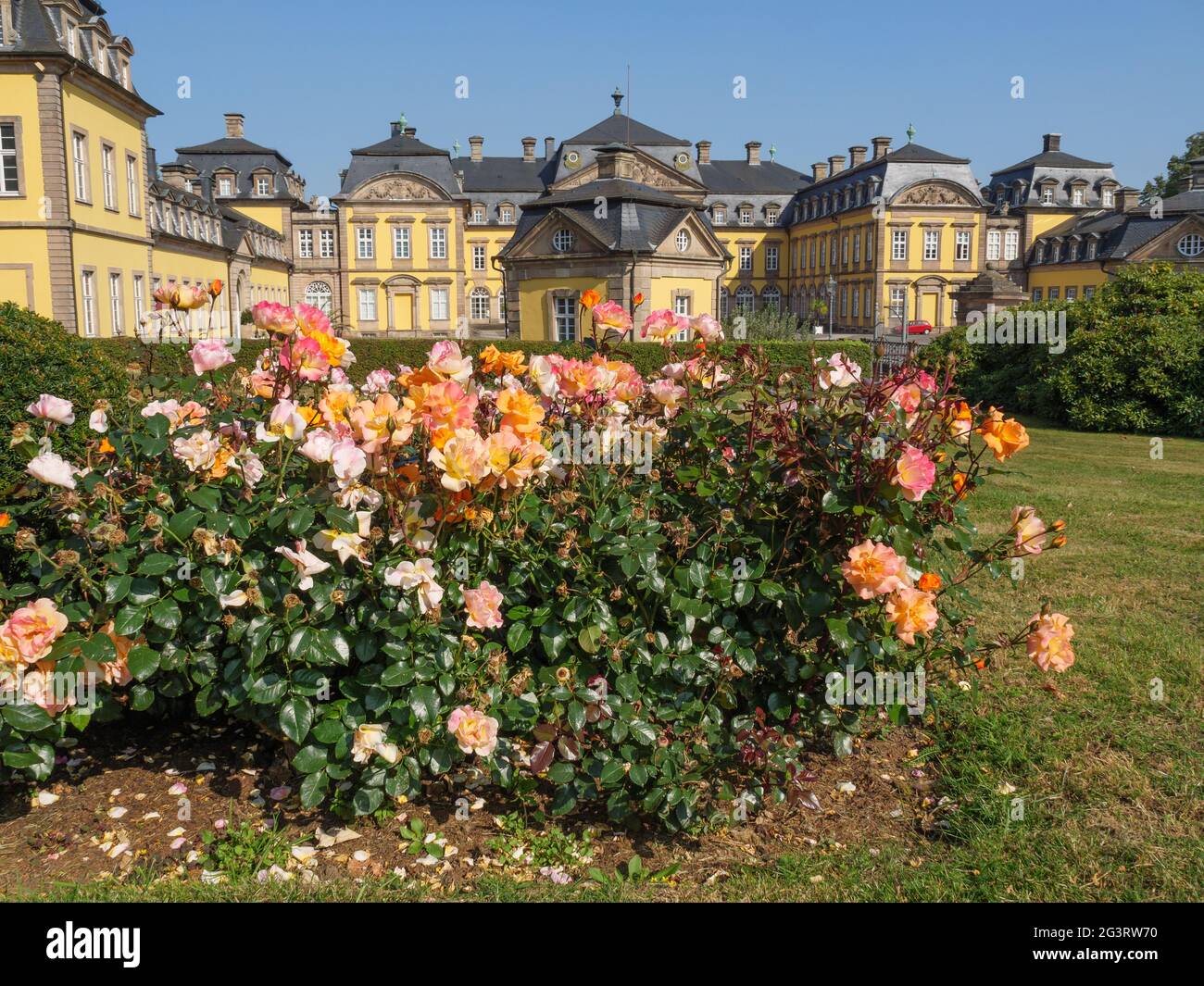 At the castle of bad Arolsen Stock Photo - Alamy