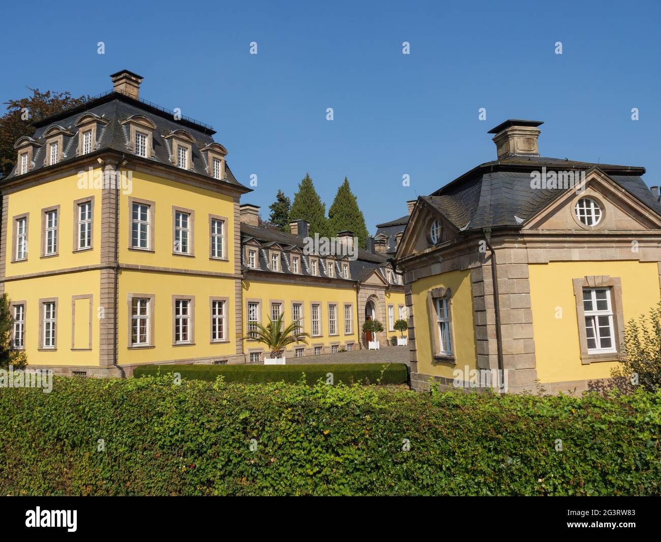 At the castle of bad Arolsen Stock Photo - Alamy