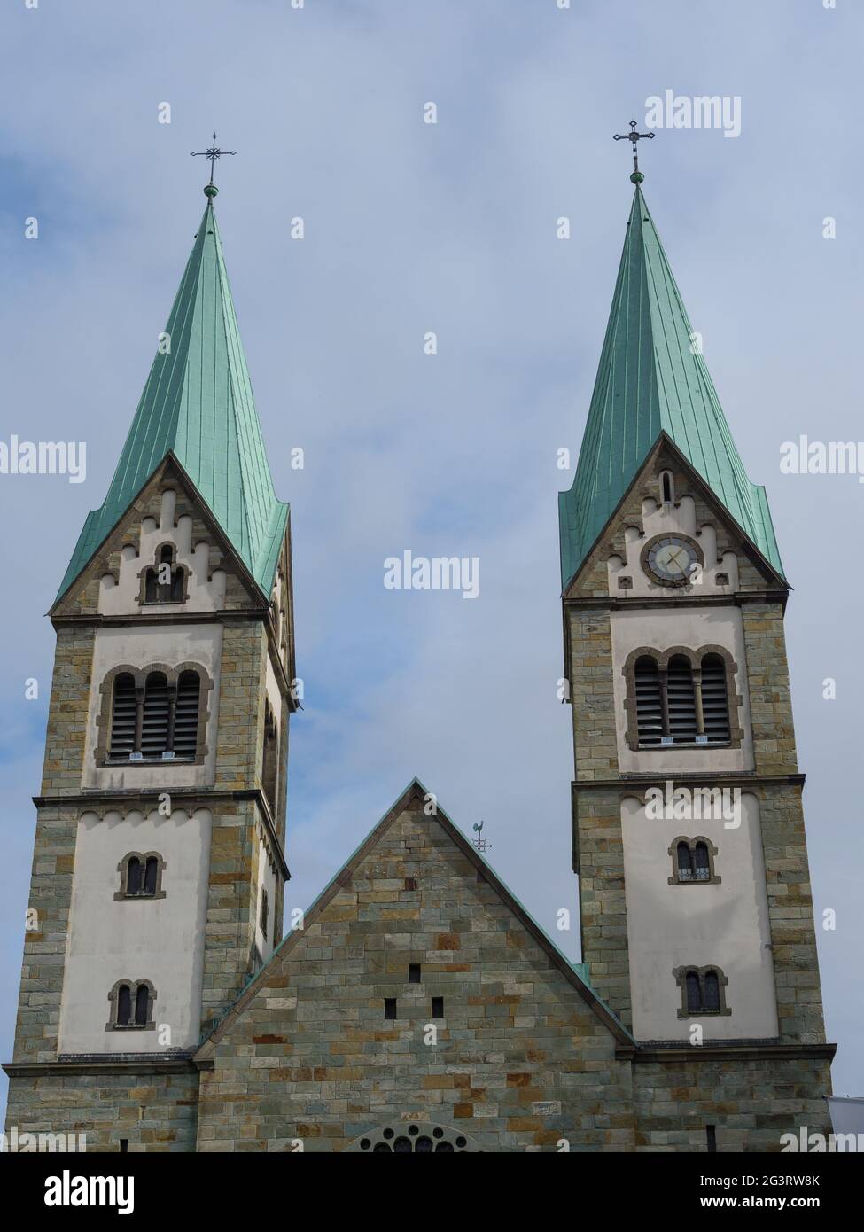 Church in Werl Stock Photo - Alamy