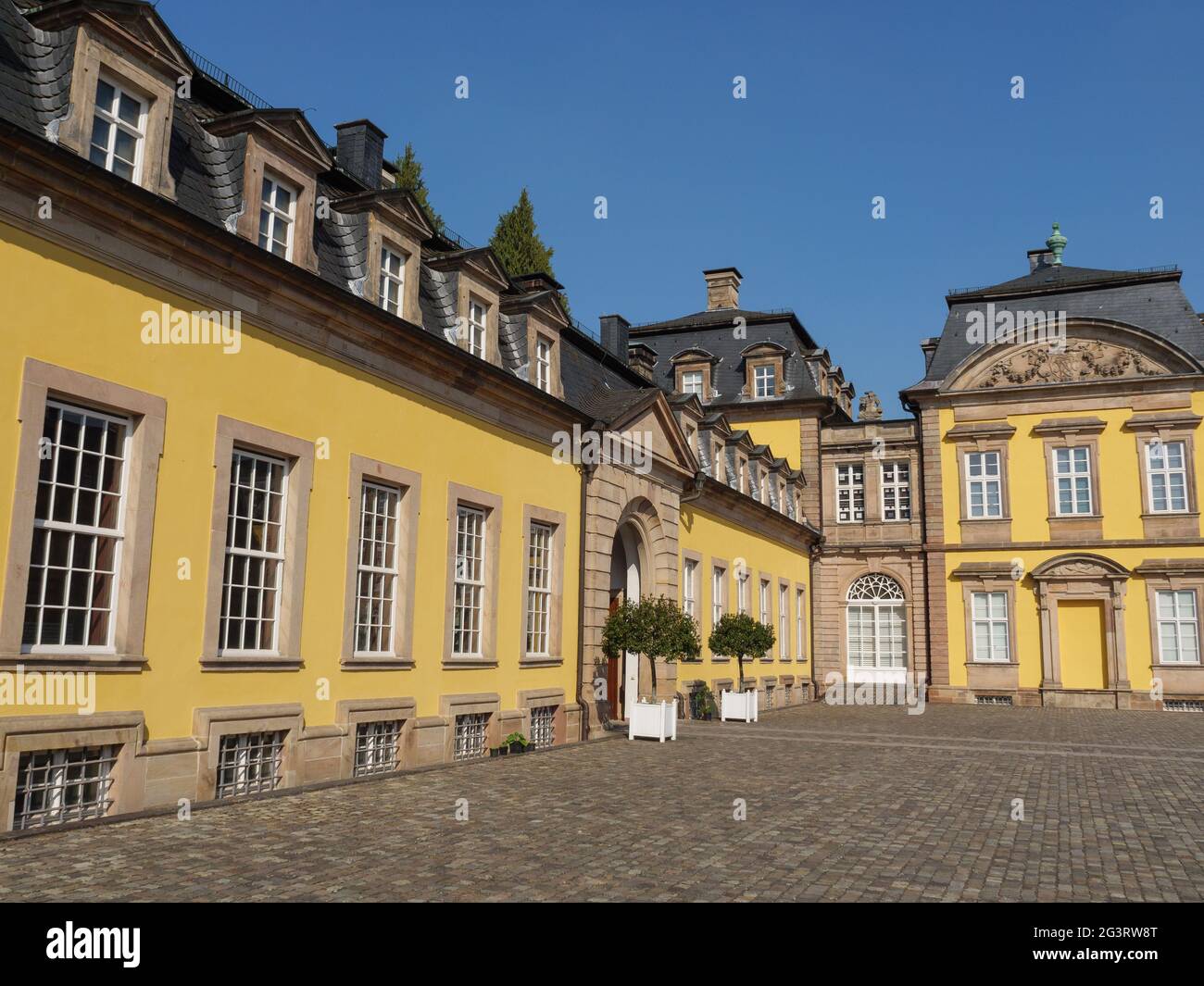 At the castle of bad Arolsen Stock Photo - Alamy
