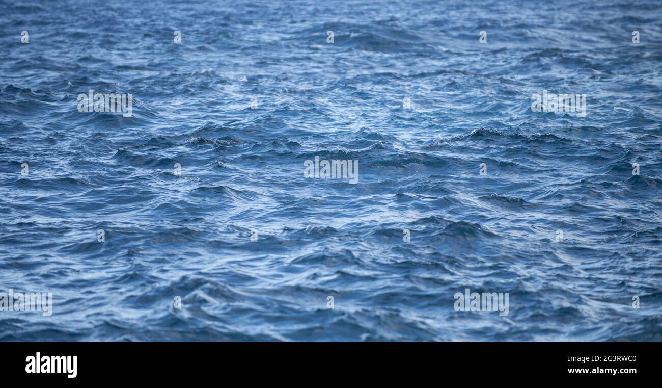 Sea water in rippled water detail background. Ocean waves pattern Stock ...