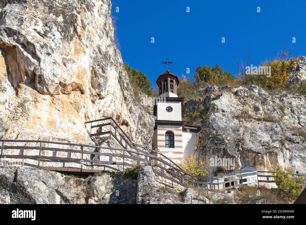 Medieval Basarbovo Rock Monastery dedicated to Saint Dimitar ...