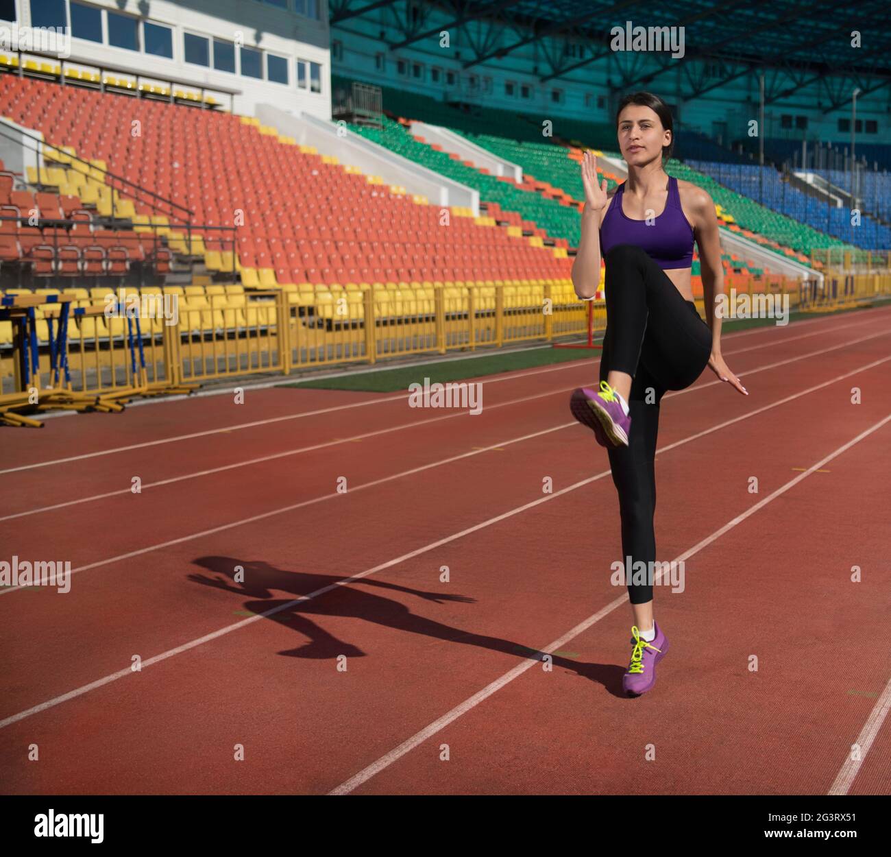 Jog on the spot hi-res stock photography and images - Alamy