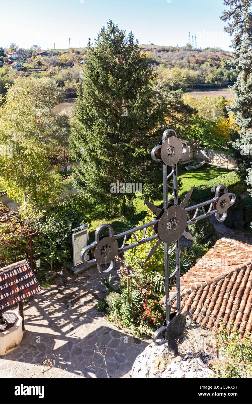 Medieval Basarbovo Rock Monastery dedicated to Saint Dimitar ...