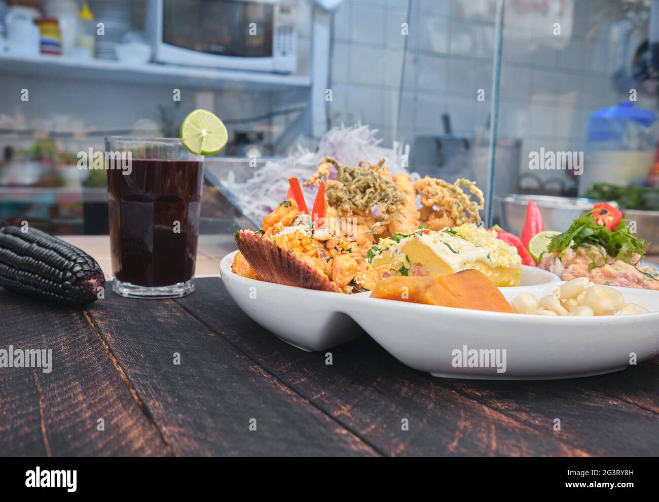 Peruvian style fried fish hi-res stock photography and images - Alamy